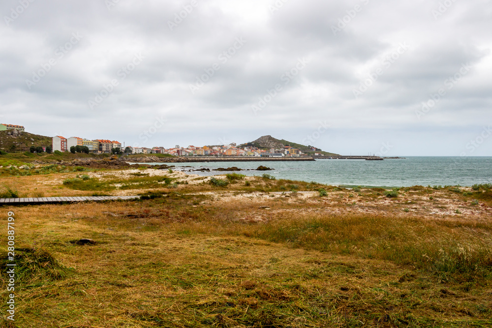 Foto de Coastal view of Muxia or Mugia on the Way of St. James, Camino ...