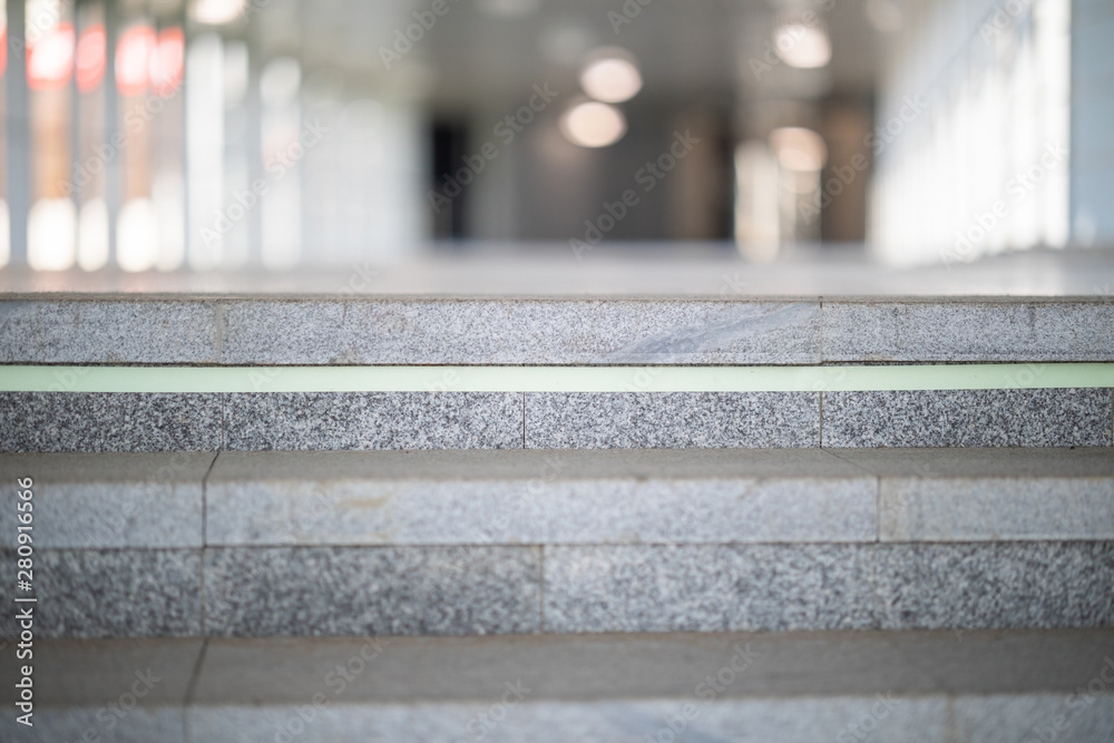 steps of the pedestrian crossing from granite tiles Stock Photo | Adobe ...