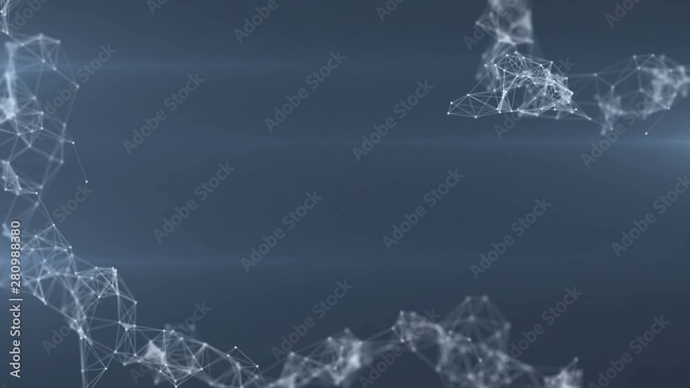 Luminous animated pulsating background based on color geometric shapes ...