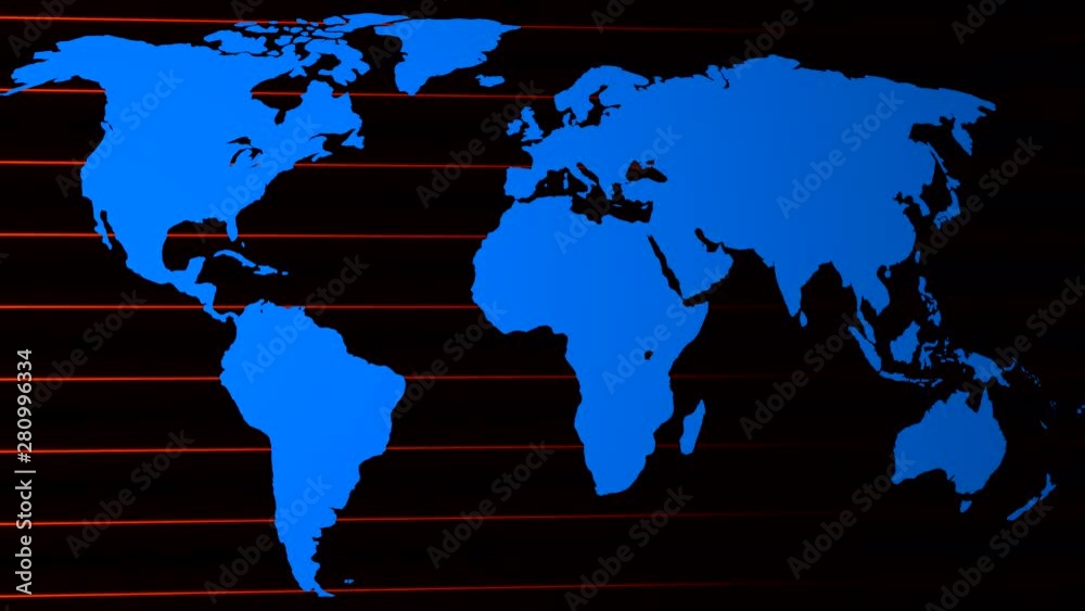 World map. Yes or No. Select Button Stock Video | Adobe Stock