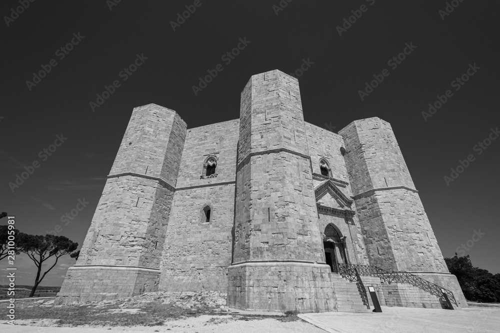 Andria, Puglia, Castel del Monte. Castel del Monte is a thirteenth ...