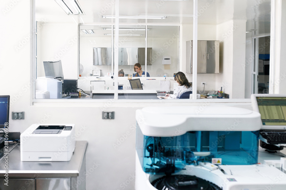 Microbiology laboratory Stock Photo | Adobe Stock