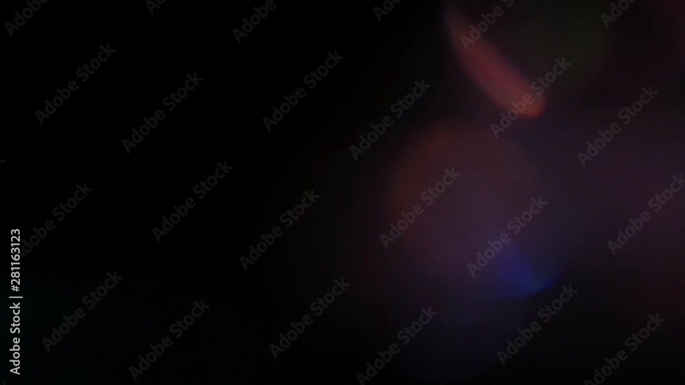 Optical lens bokeh effect. 4K resolution. Very high quality and ...