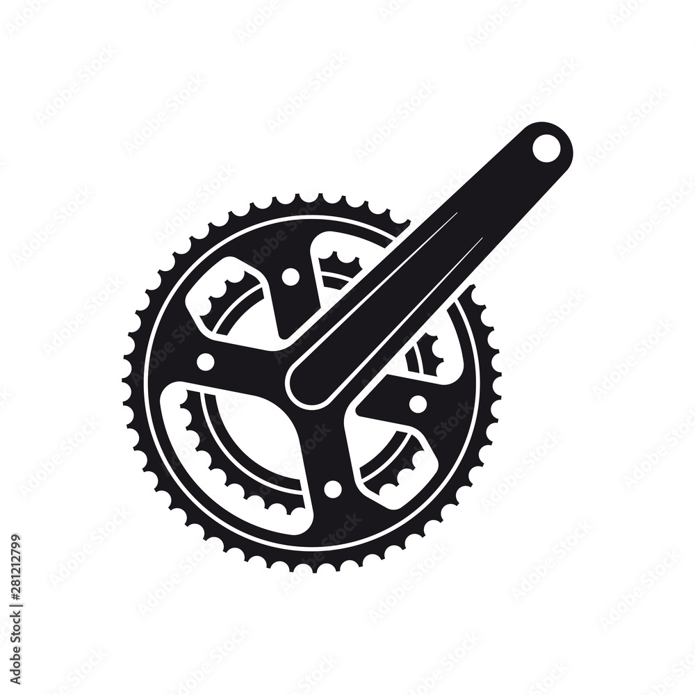 Bike Crank Vector