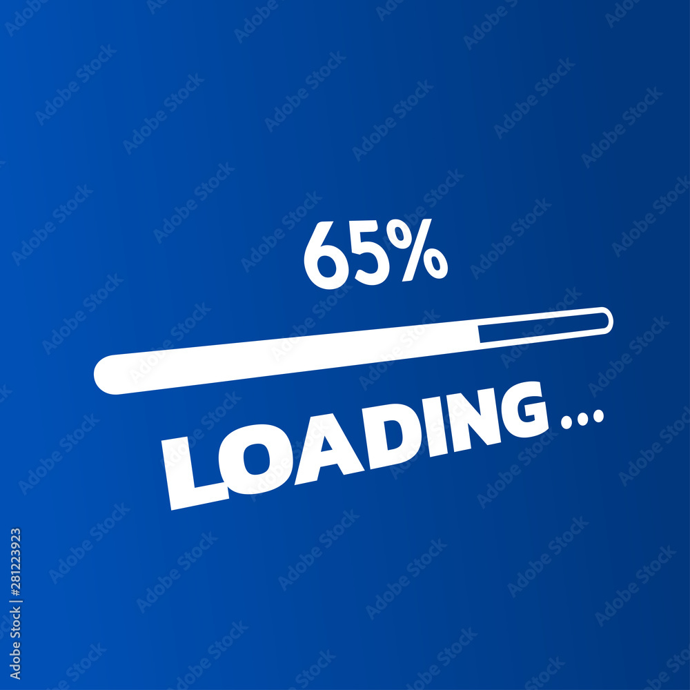 Software update. Loading process background. PC Upgrade concept. Vector ...