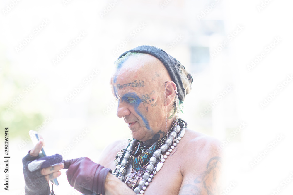 Punker im Sommer Stock Photo | Adobe Stock