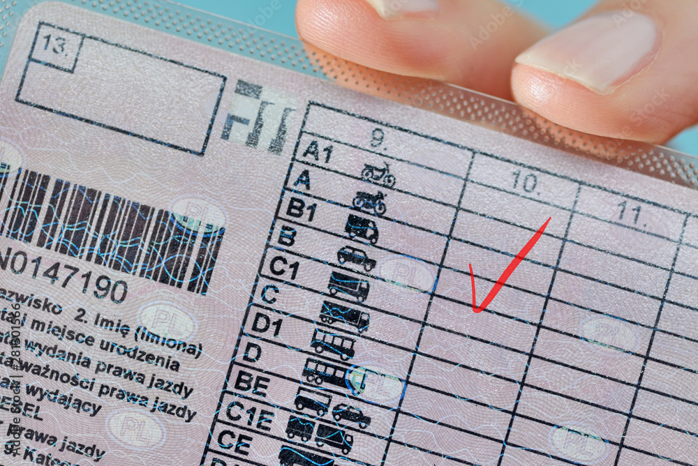 Polskie Prawo Jazdy. Stock Photo | Adobe Stock