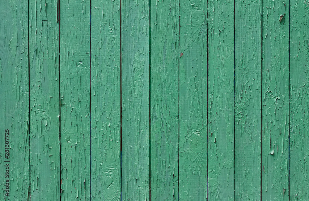 Green mint painted wood board texture and background. Green mint ...