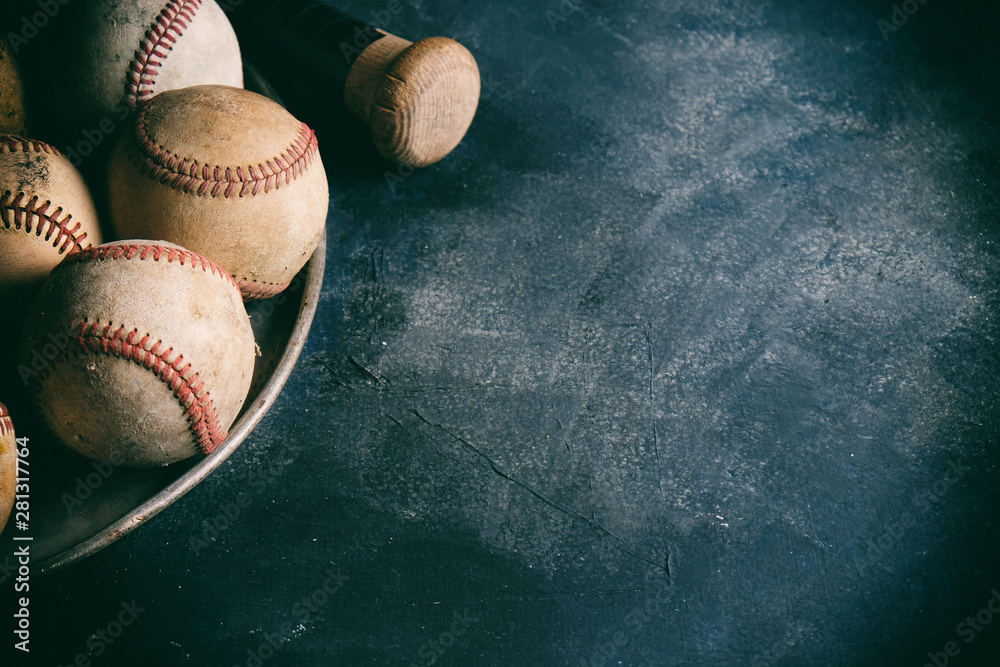 Baseball Texture Background