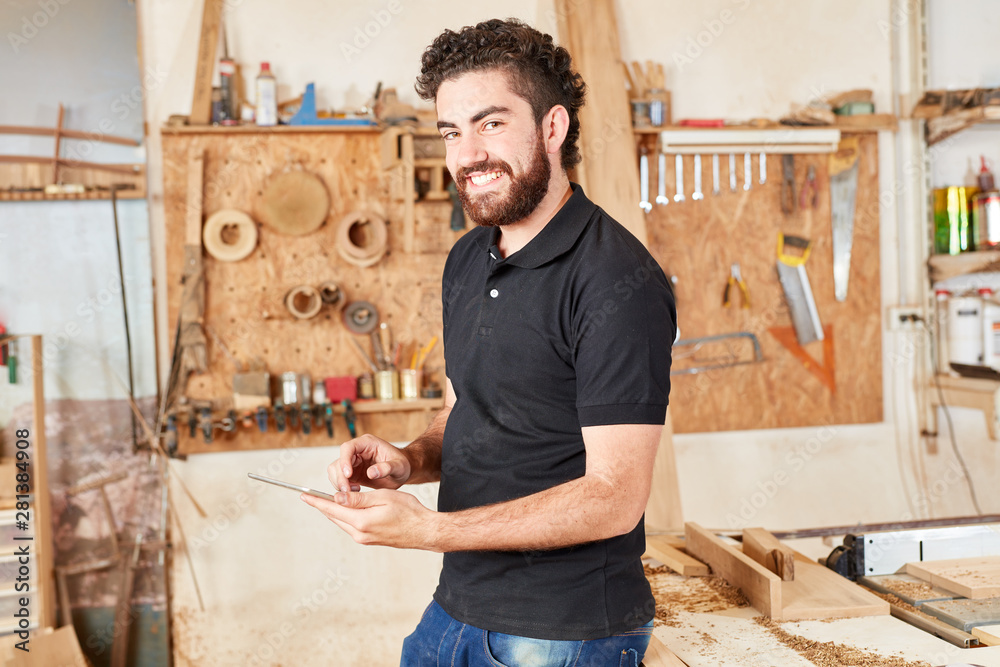 Founder of a start-up carpenter company Stock Photo | Adobe Stock