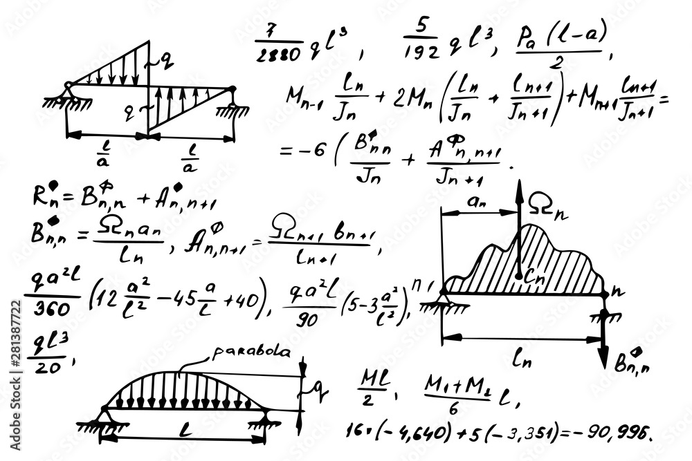 Calculations On Whiteboard