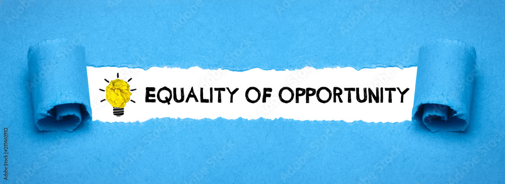 Equality of opportunity Stock Photo | Adobe Stock