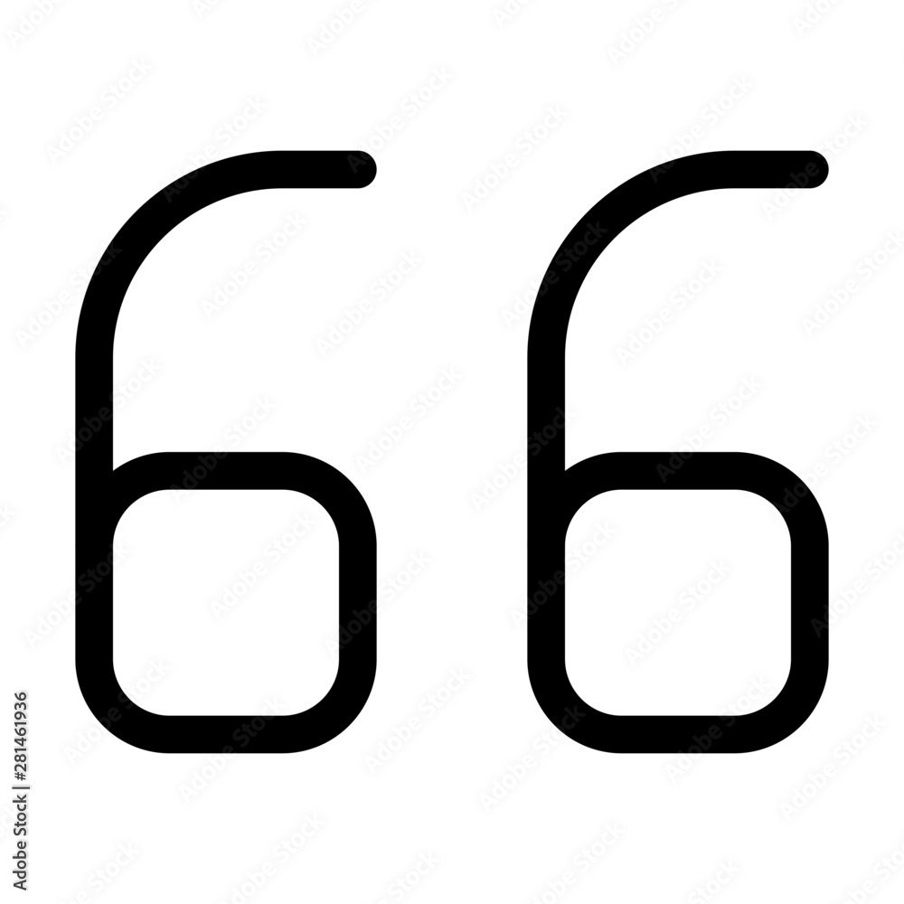 Inverted quotation mark used to highlight dialogues Stock Vector ...