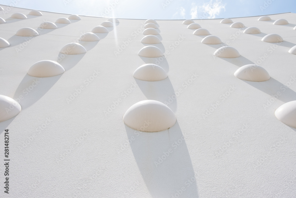 Abstract minimal modern building facade exterior. Abstract ...