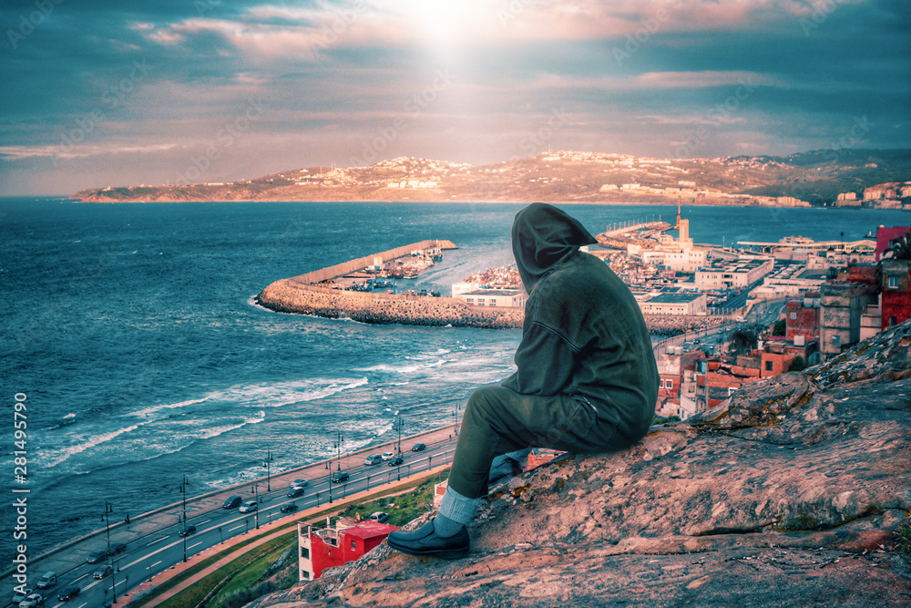 The most beautiful pictures of the Moroccan city of Tangier Stock Photo ...