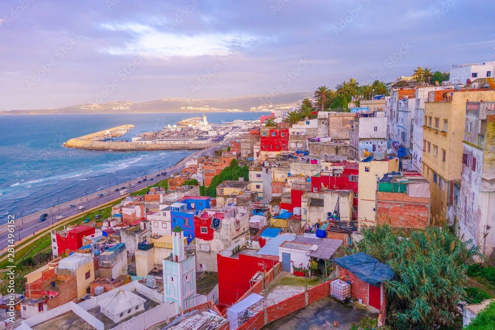 The most beautiful pictures of the Moroccan city of Tangier Stock Photo ...