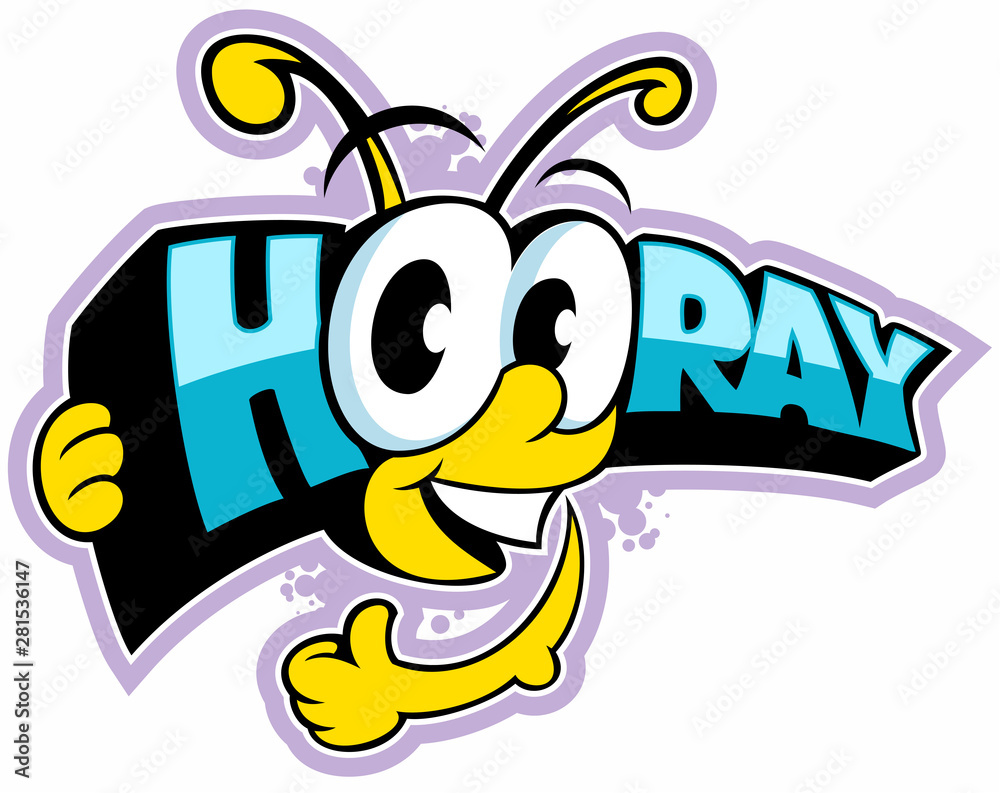 Cartoon style smiling face, cartoon character, vector logo. Stock ...