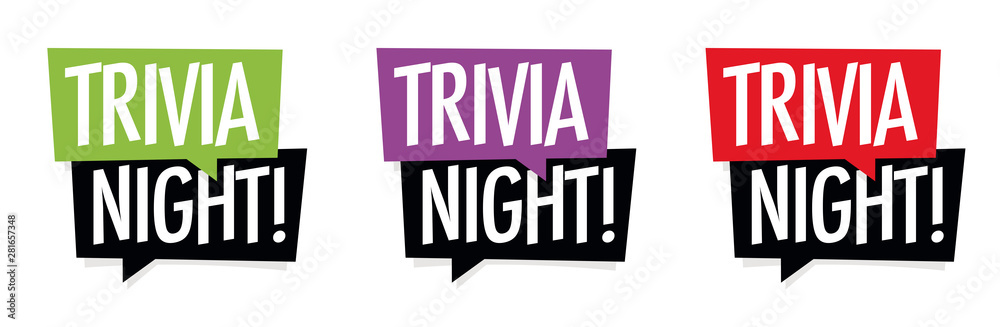 Trivia night Stock Vector | Adobe Stock