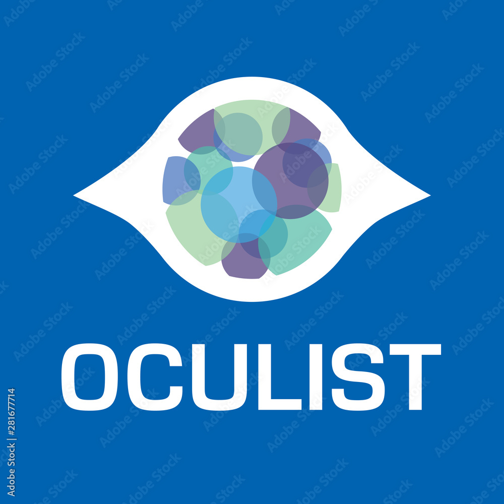 vector logo optometrist, optics and vision check Stock Vector | Adobe Stock