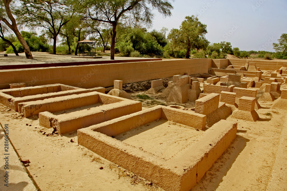 Harappa - archaeological site in Punjab, Pakistan Stock Photo | Adobe Stock