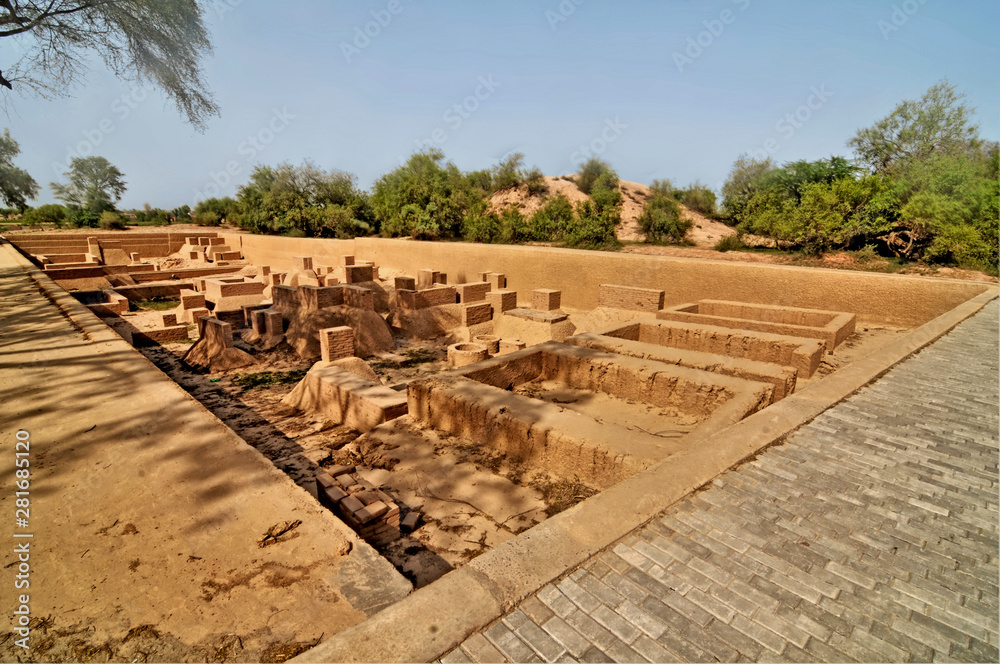 Harappa - archaeological site in Punjab, Pakistan Stock Photo | Adobe Stock