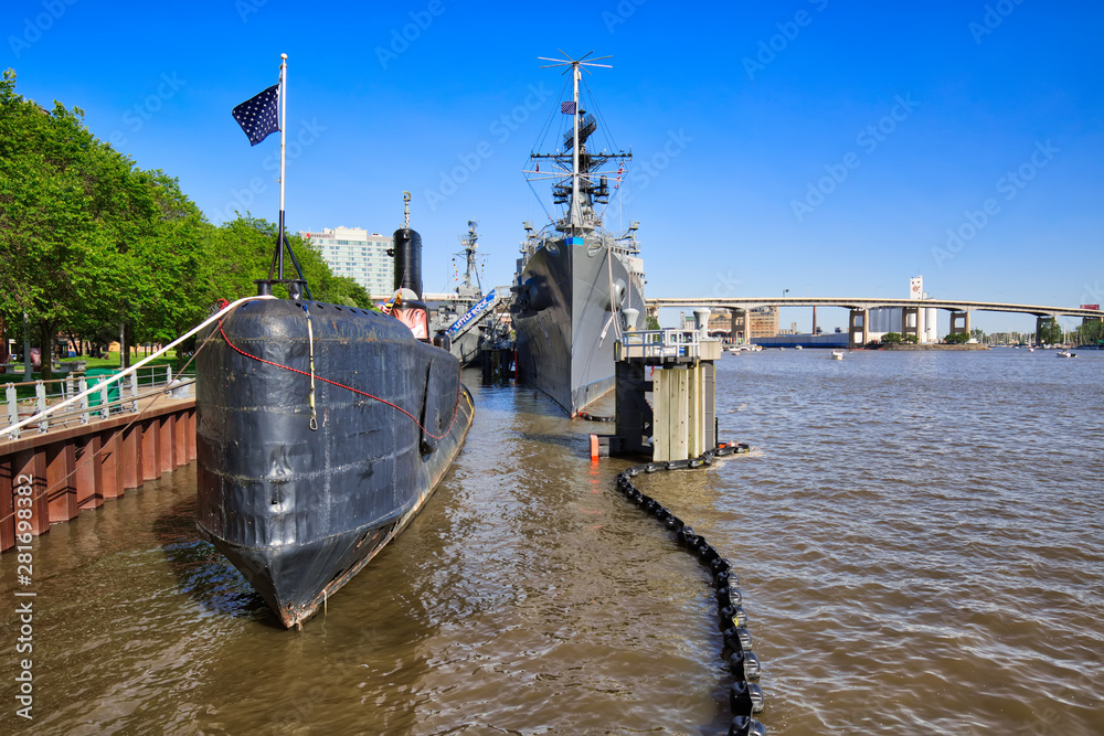 Buffalo, USA-20 July, 2019: Buffalo and Erie County Naval and Military ...
