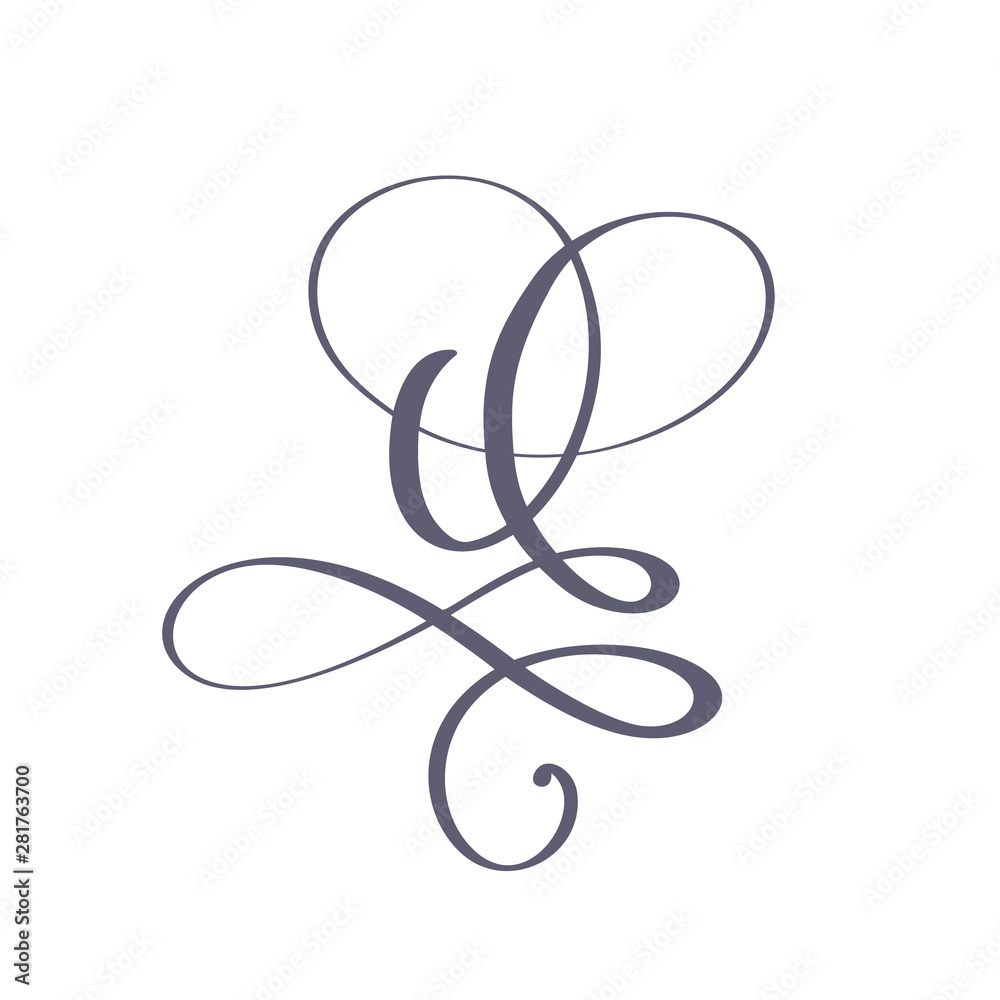 Letter Q Tattoo Designs