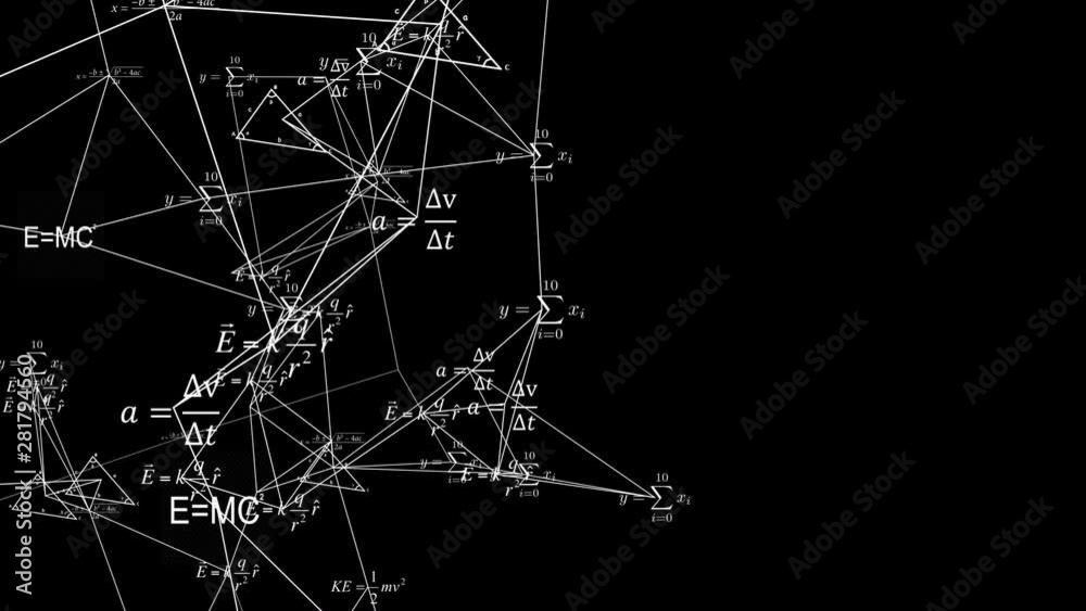 Flying the numbers, mathematical formulas, geometry. Good for sciense ...