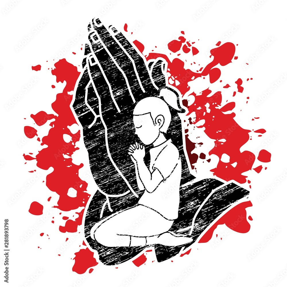 Girl Praise God, Prayer, Christian praying, Thank you GOD graphic ...