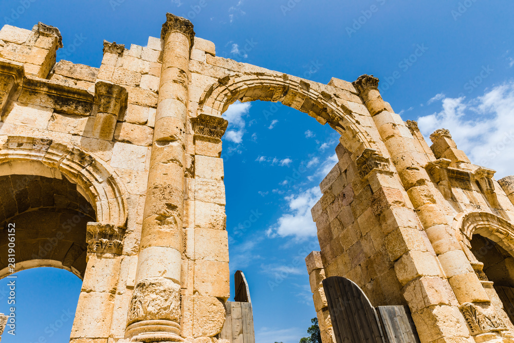 The ruins of Jerash in Jordan are the best preserved city of the early ...