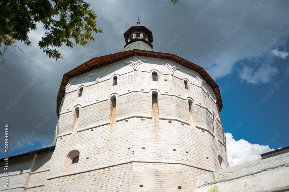 Faceted towers of Russian fortresses of the 17th century allowed the ...