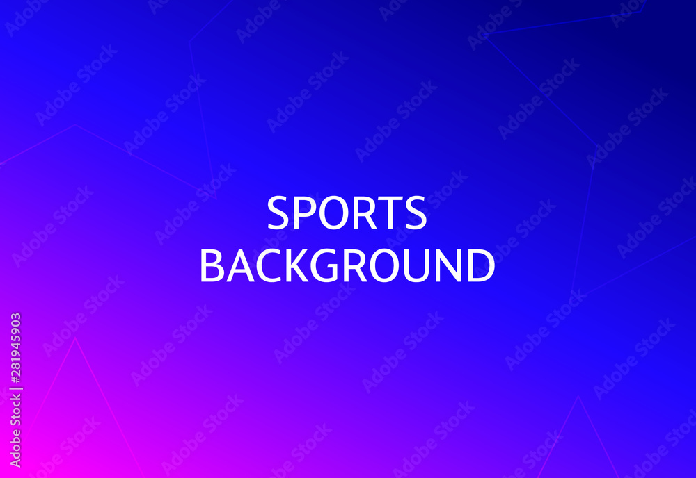 sports background gradient vector illustration Stock Vector | Adobe Stock