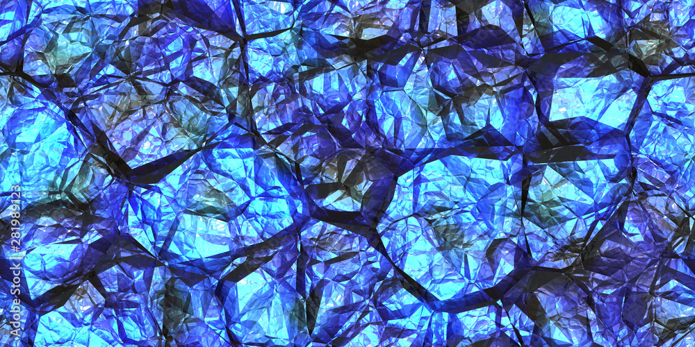 Blue Gemstone Texture