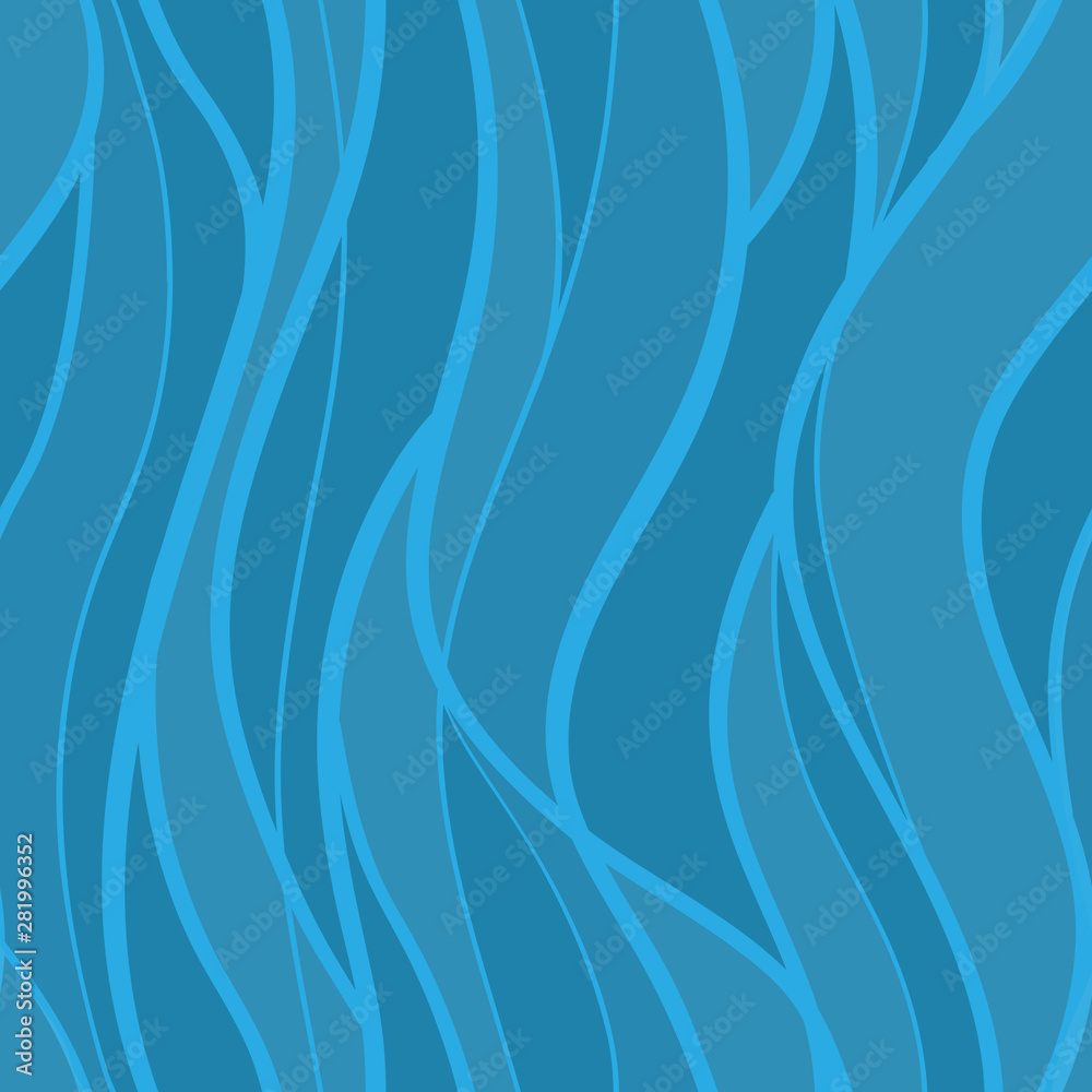 abstract lines waves flame pattern seamless , curve intertwine line ...