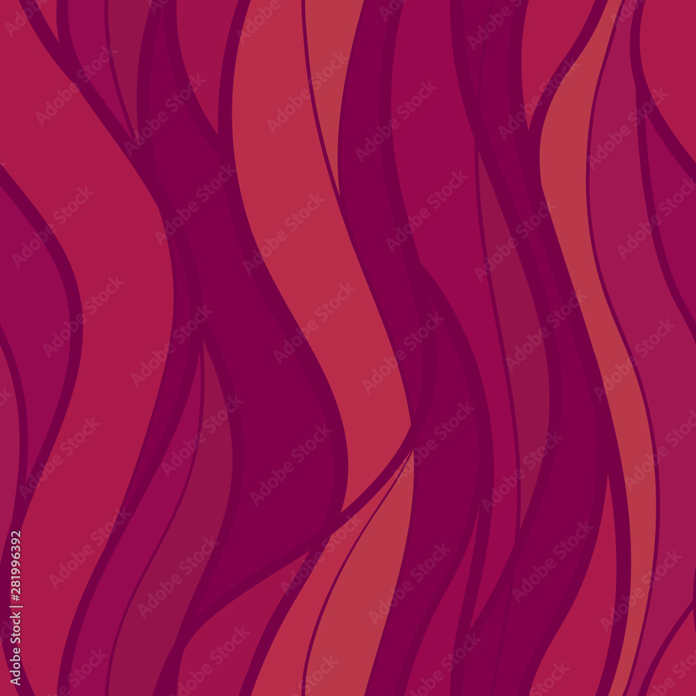 abstract lines waves flame pattern seamless , curve intertwine line ...