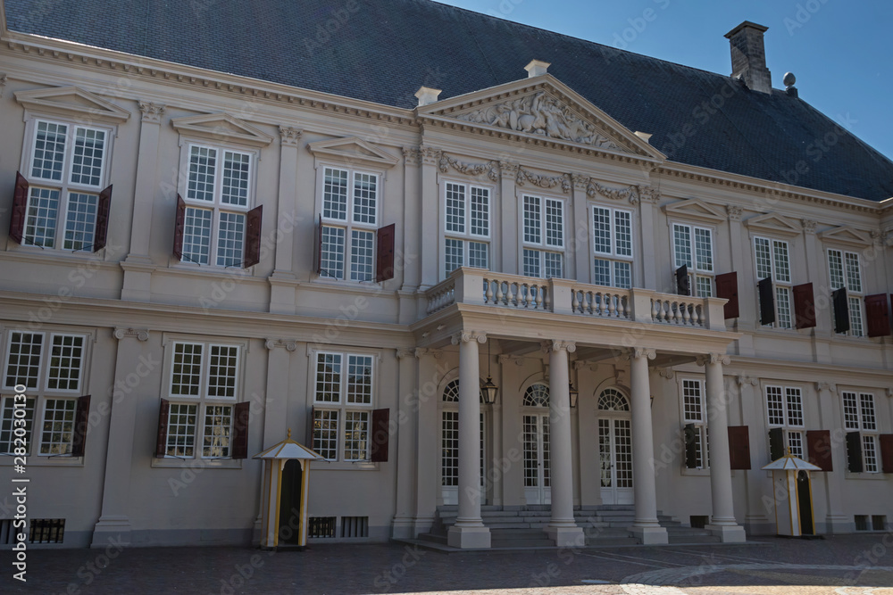 Noordeinde Palace, a regal site of Dutch king's offices dating back to ...