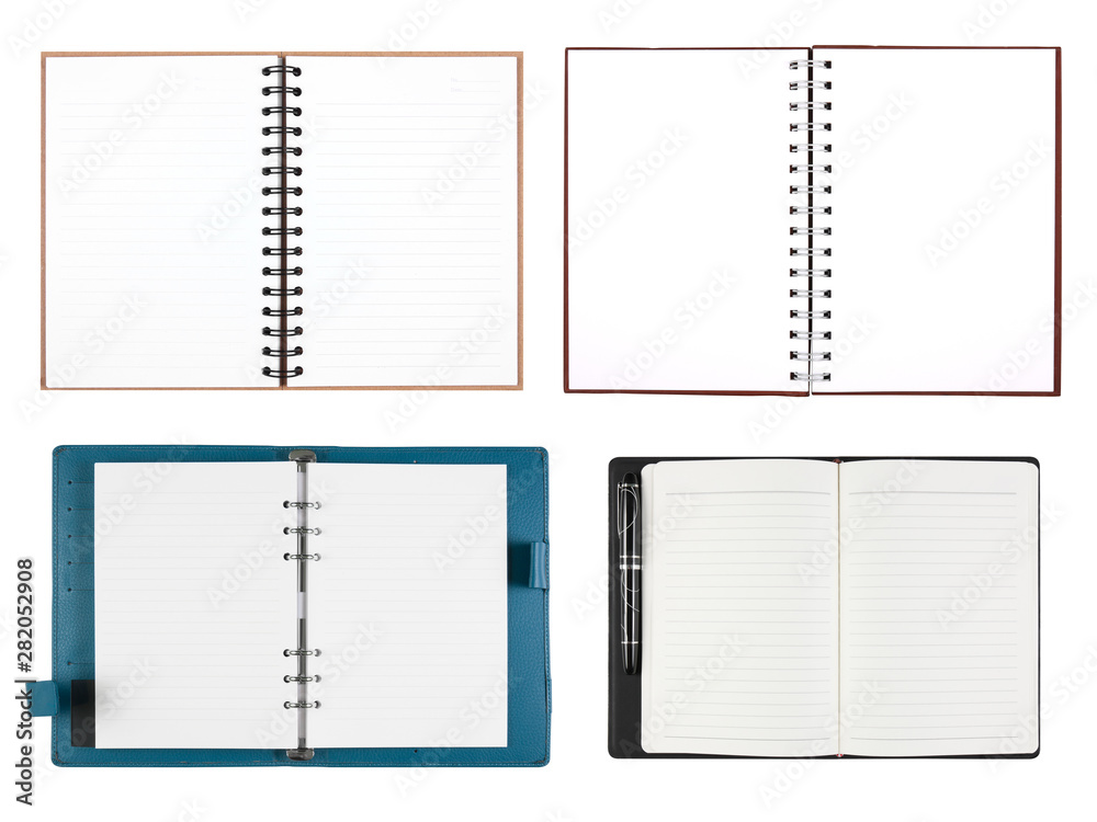 Open Diary With Writing