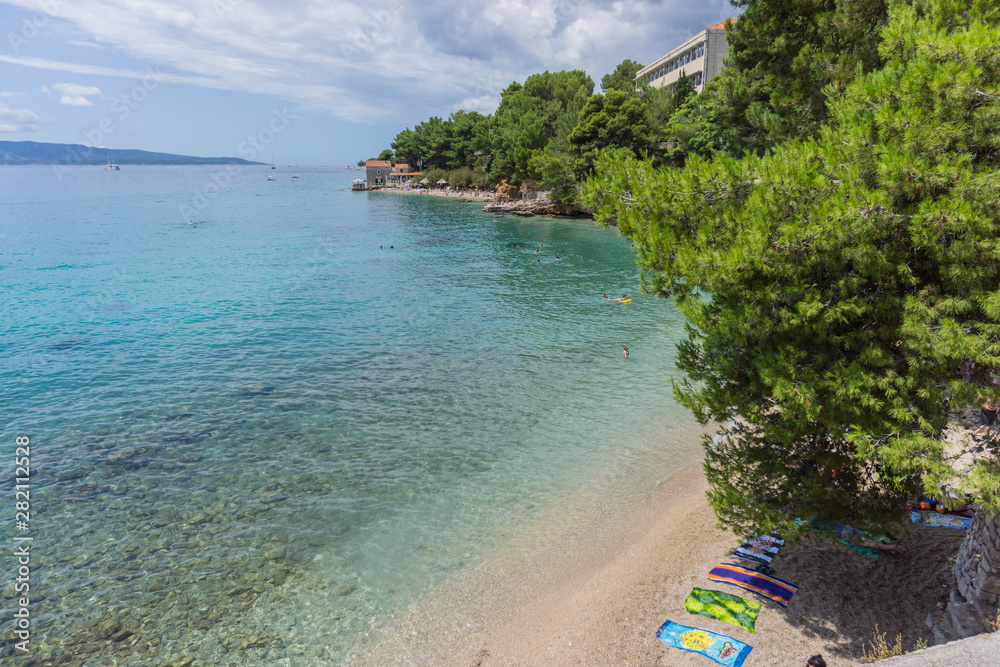 Bijela Kuca beach near Bol, Brac island, Croatia Stock Photo | Adobe Stock