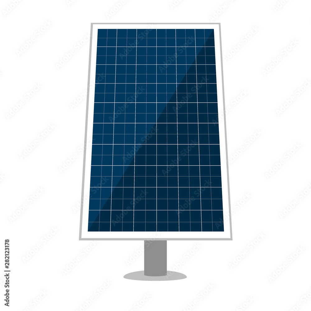 Solar panel vector design of sun energy modules, eco power batteries ...