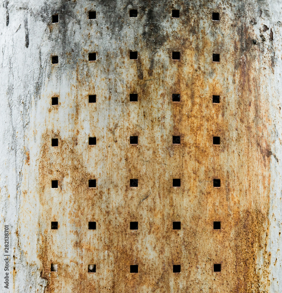 Rusted Metal Plates Texture