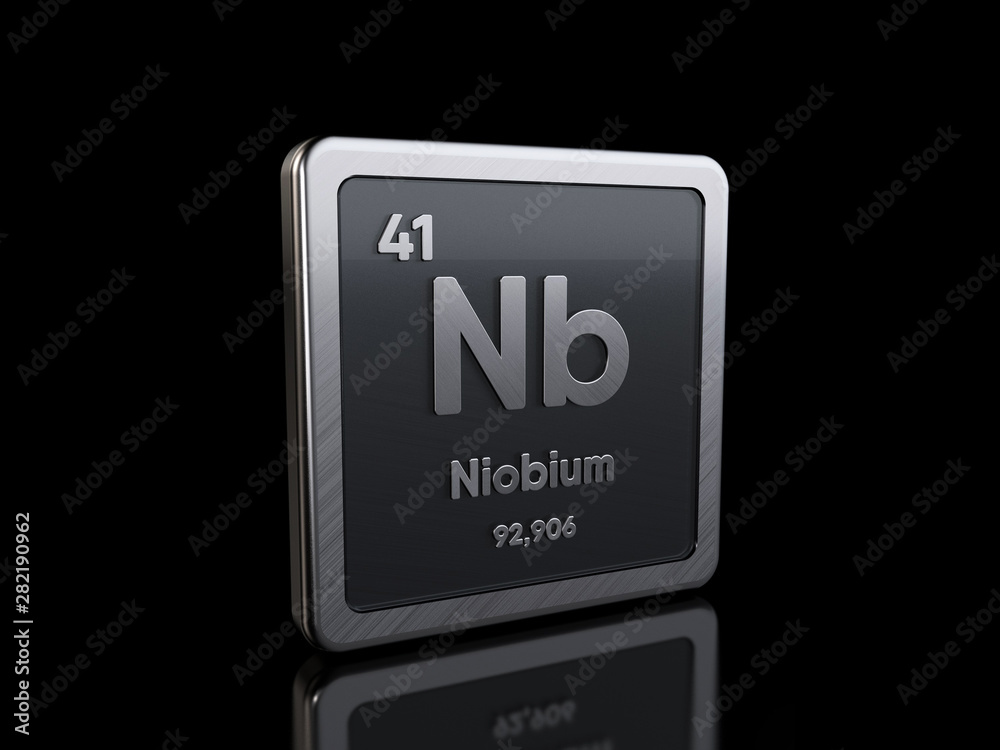 Niobium Element Symbol