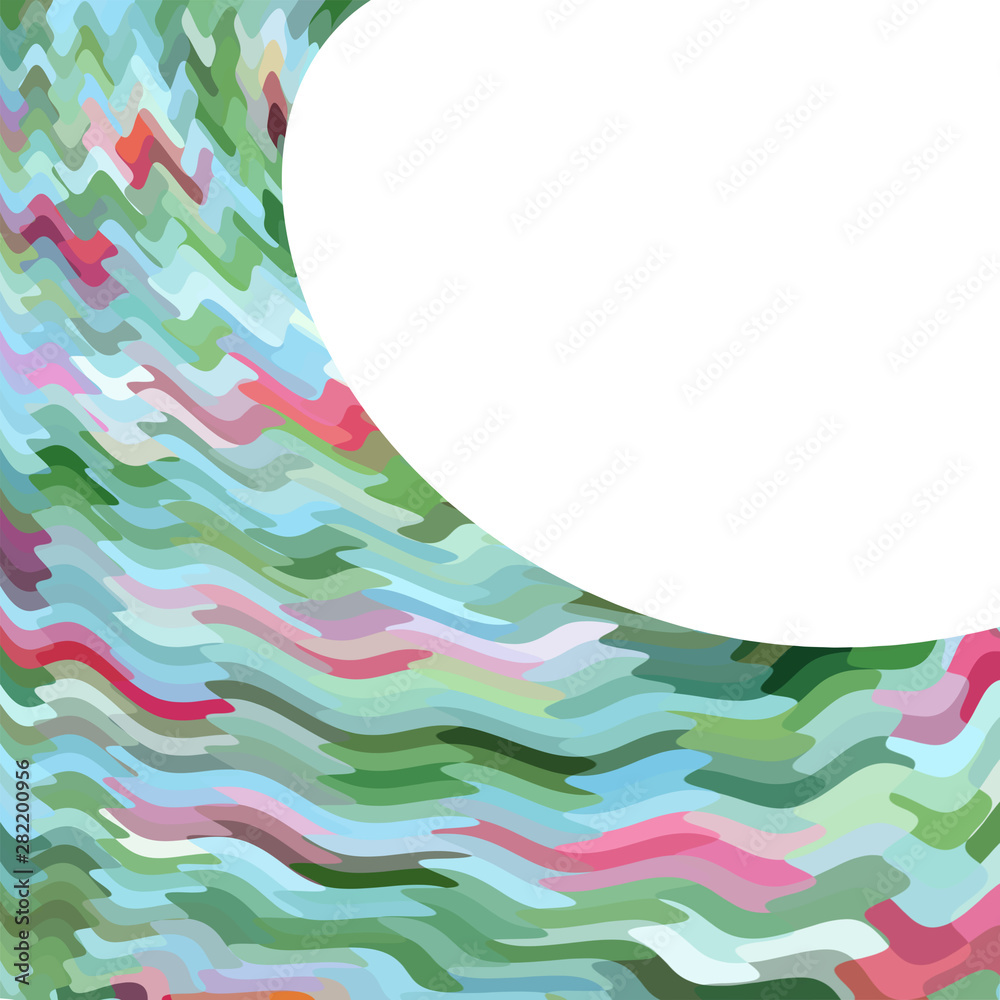 Abstract wavy aesthetic powerpoint background template design Stock ...