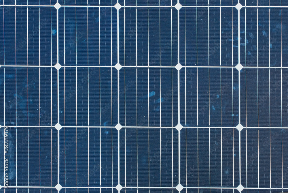 Texture of solar panels close up. Newest technologies of solar power ...