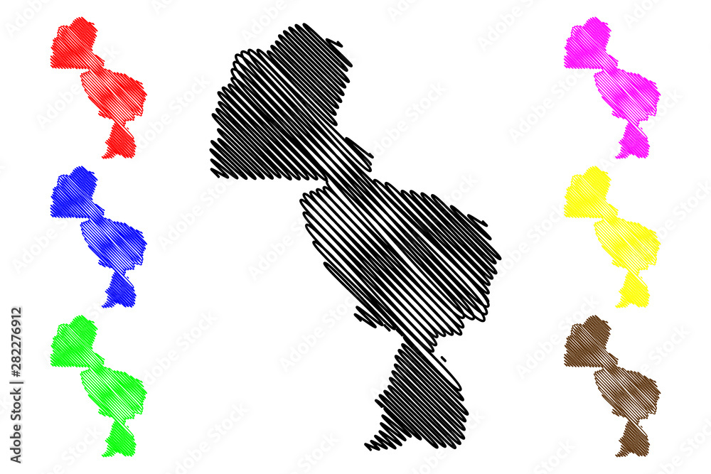 Midlands Province (Republic of Zimbabwe, Provinces of Zimbabwe) map ...