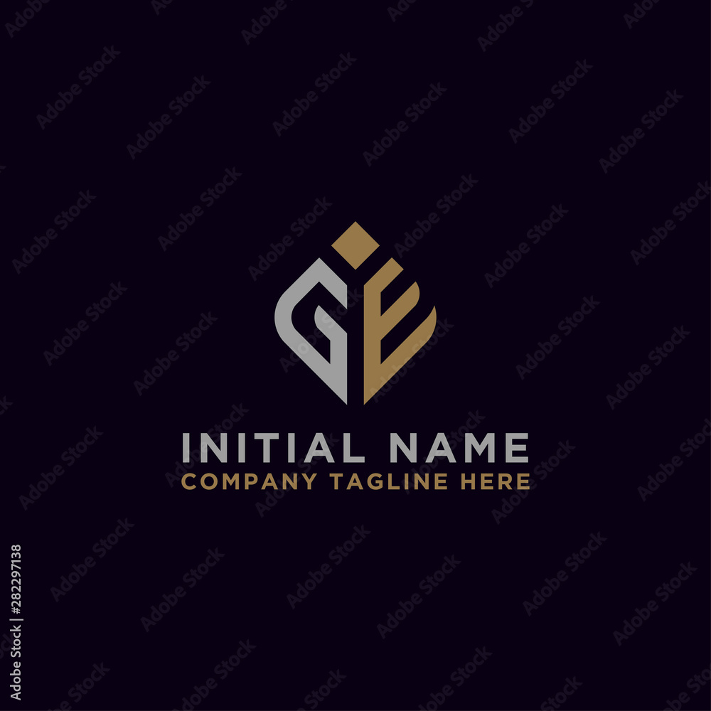 Inspiring company logo designs from the initial letters of the GE logo ...