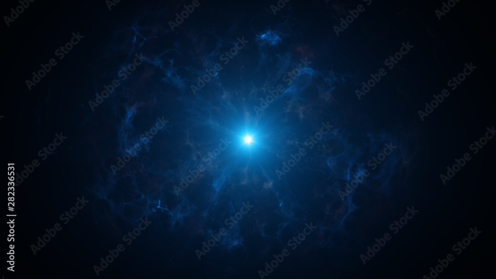 Colorful shock wave consisting particles. VFX elements, Graphic ...