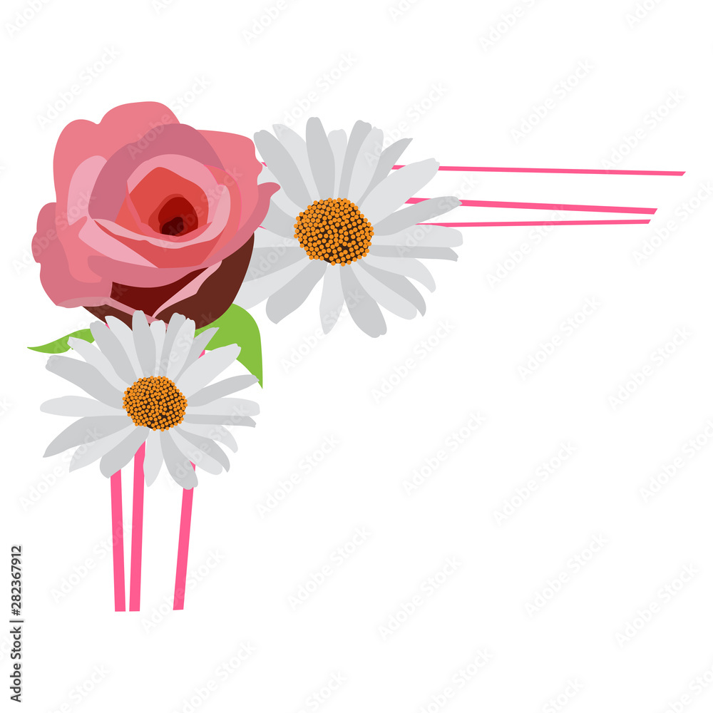 Isolated floral victorian border frame over a white background - Vector ...