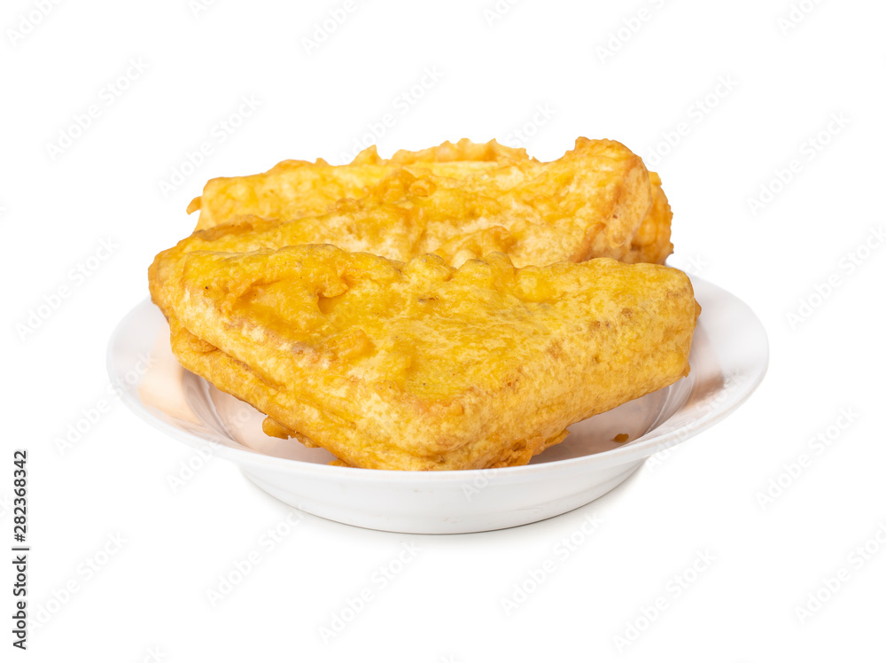 Indian Fried Snack Bread Pakora. It is also known as bread bhaji. A ...