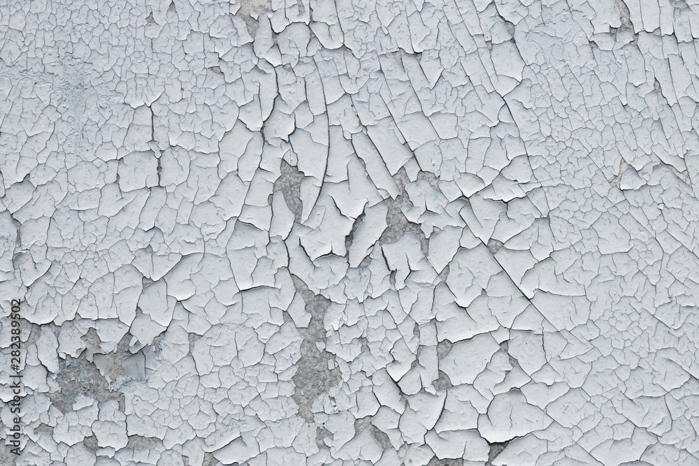 rough background for designers. The texture of the old cracked white ...