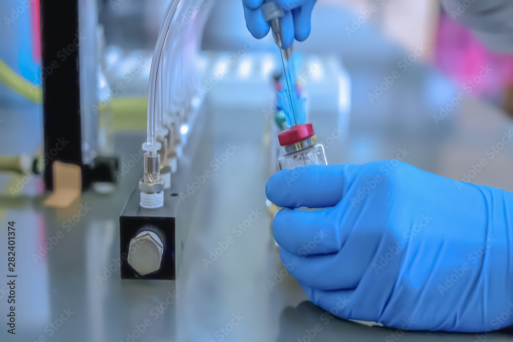 Abstract, blurry, bokeh background, image for the background. Medicine ...